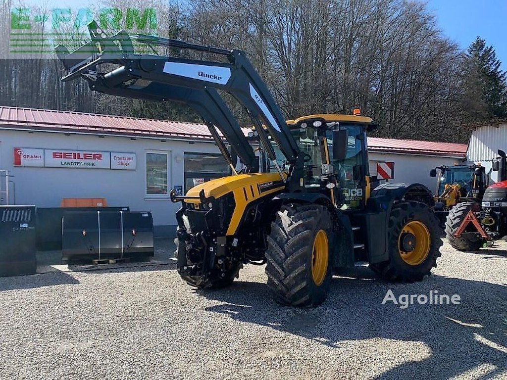 JCB fastrac 4220 icon + xcn1050 lenksystem + frontlader q7s traktor točkaš