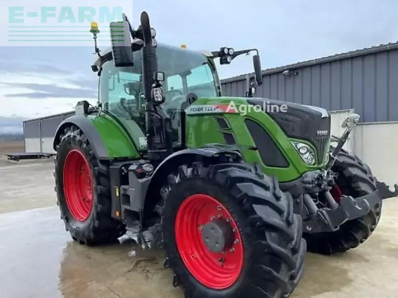 Fendt 722 vario s4 profi plus traktor točkaš
