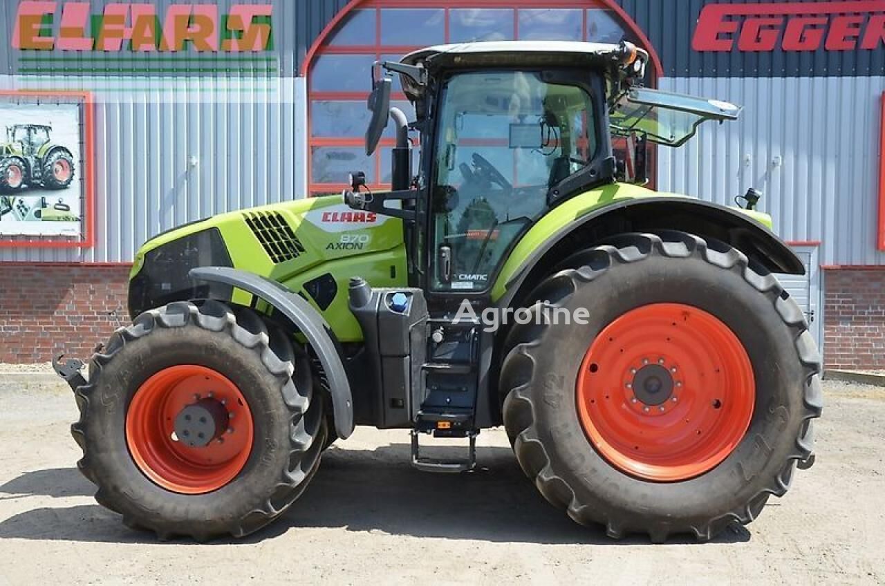 Claas axion 870 cmatic - stage v ceb CMATIC traktor točkaš