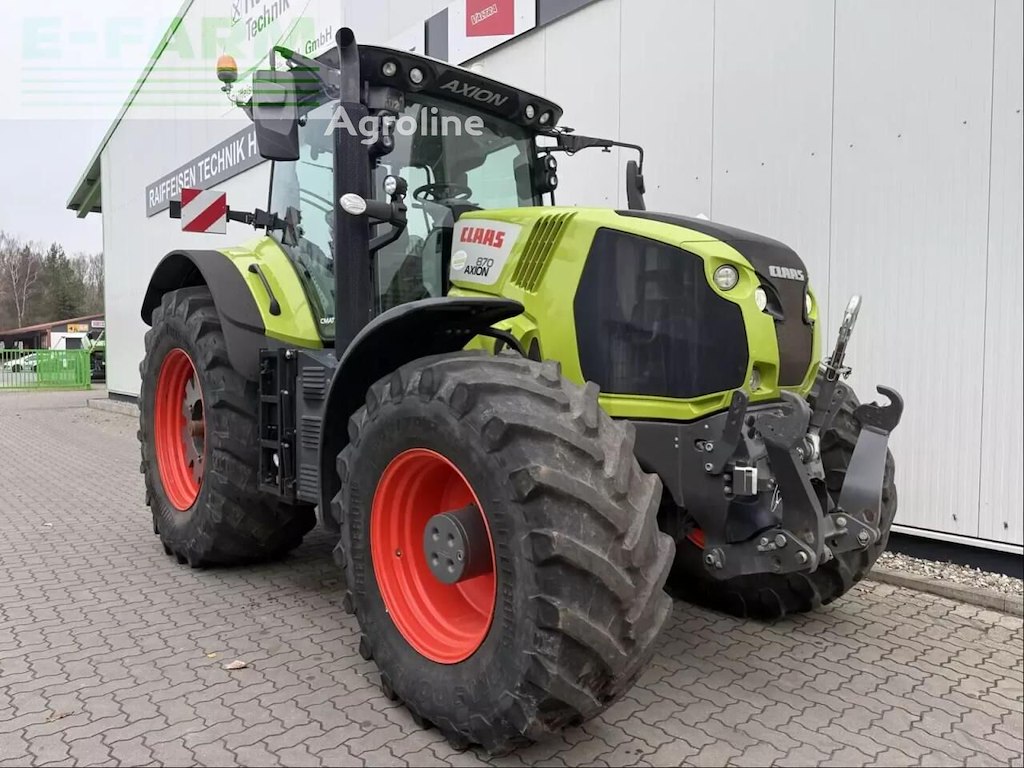 Claas axion 870 c-matic CMATIC traktor točkaš