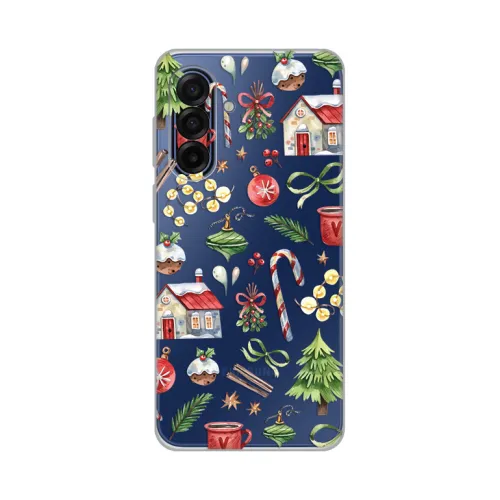 Silikonska futrola - maska print Skin za Samsung A175 Galaxy A17 Winter Spirit
