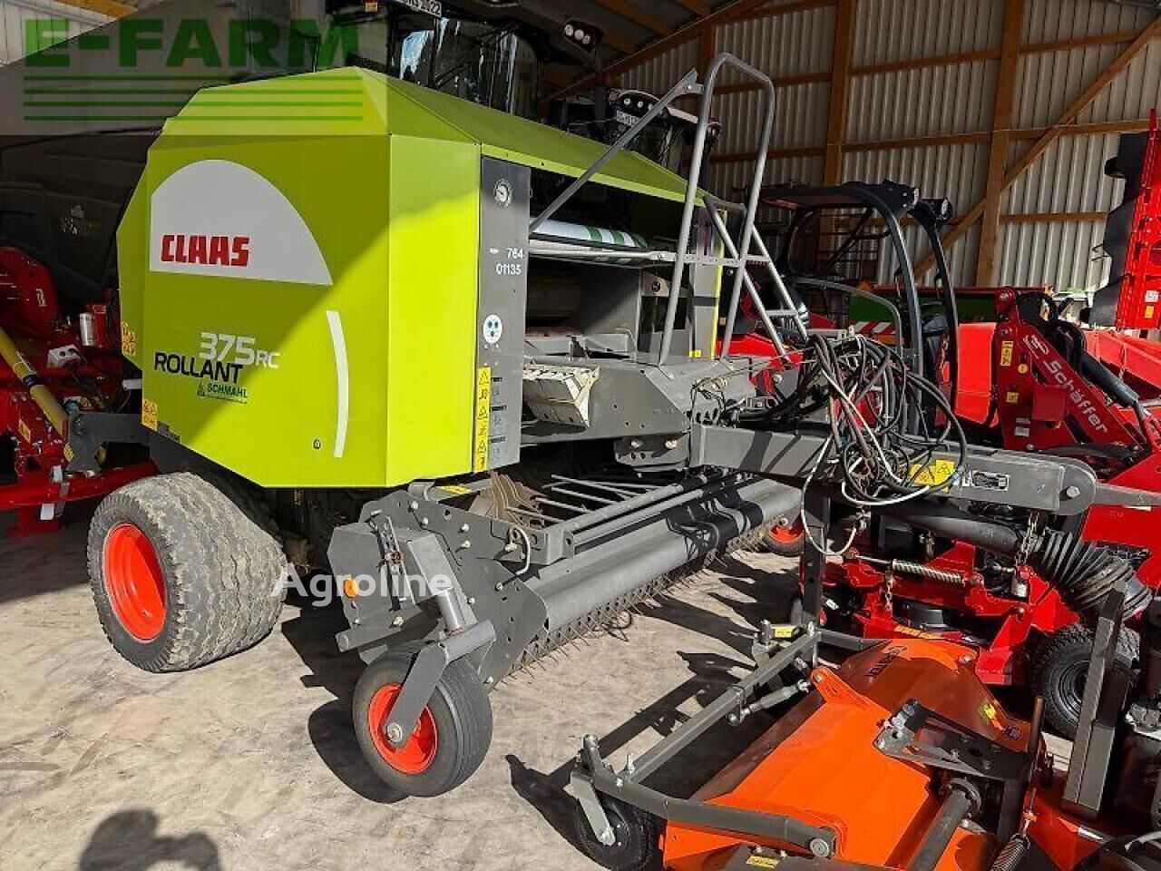 Claas rollant 375 rc balirka za četvrtaste bale