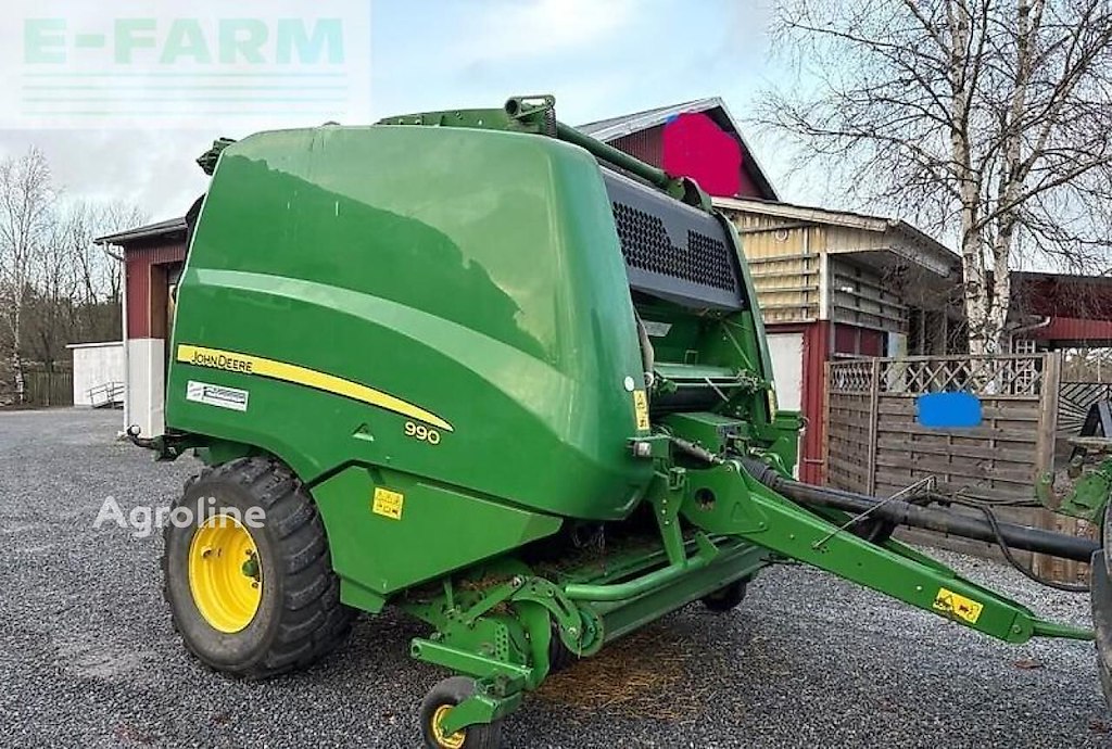 John Deere 990 balirka za četvrtaste bale