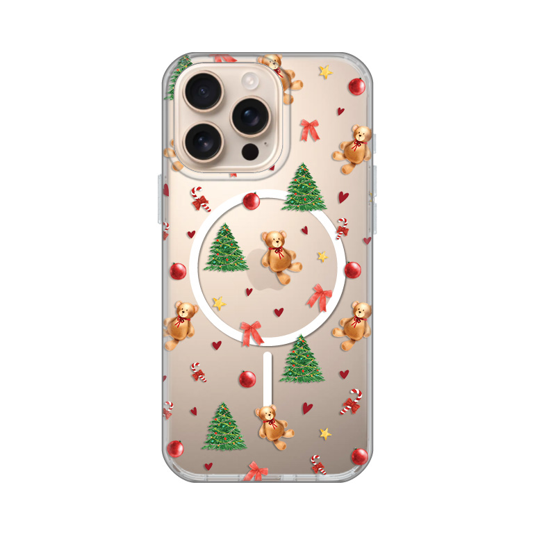 Zastitna maska (futrola) print Magsafe - iPhone 16 Pro Max 6.9 Merry Bear