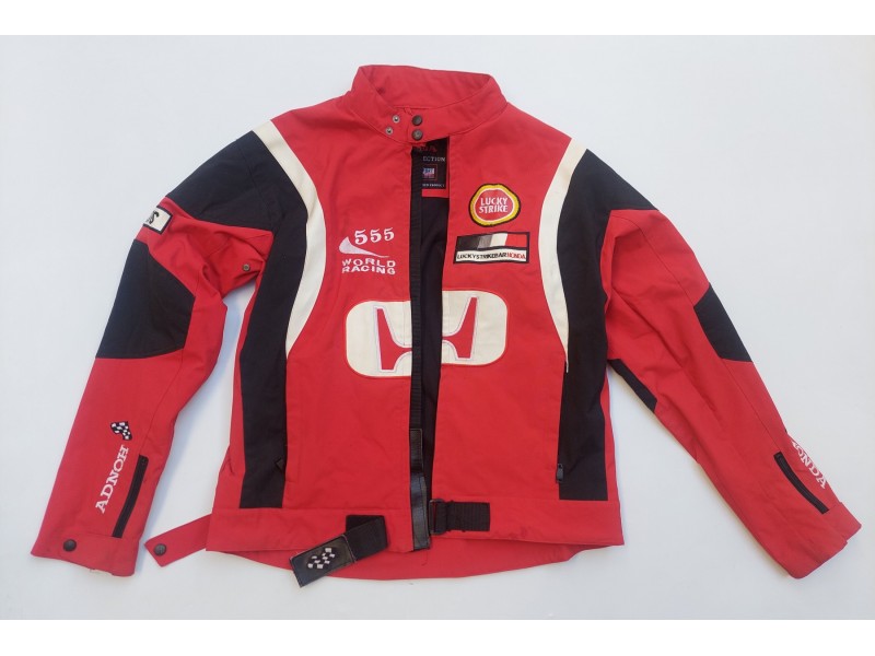 Vintage Honda World Racing Jacket Lucky Strike