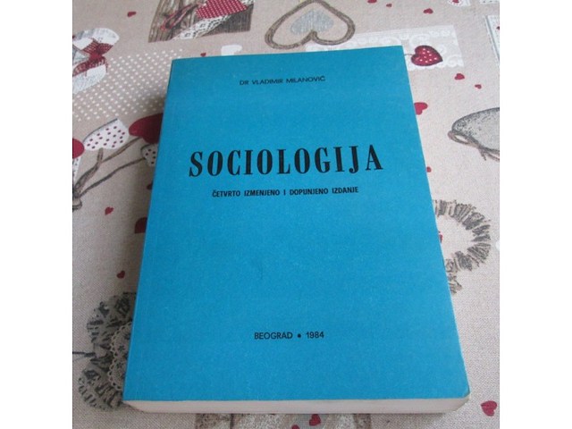 SOCIOLOGIJA - Dr Vladimir Milanović