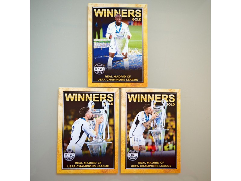 REAL MADRID UCL Winners lot kartica - Technique 2024