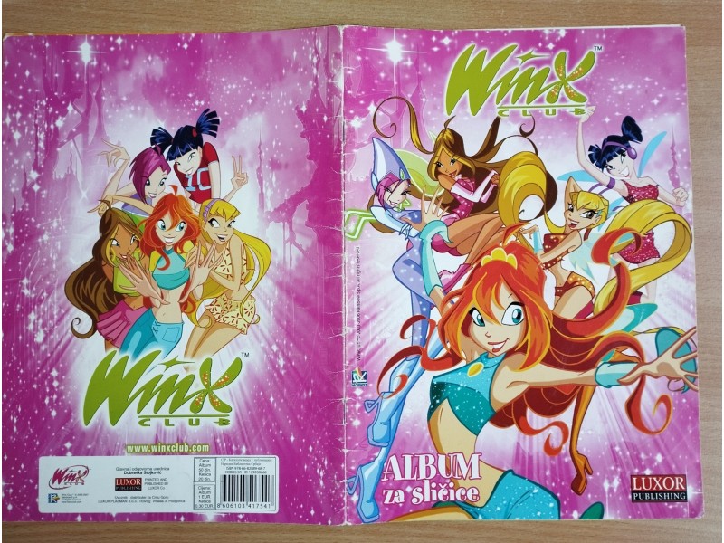 Winx Club Album za sličice