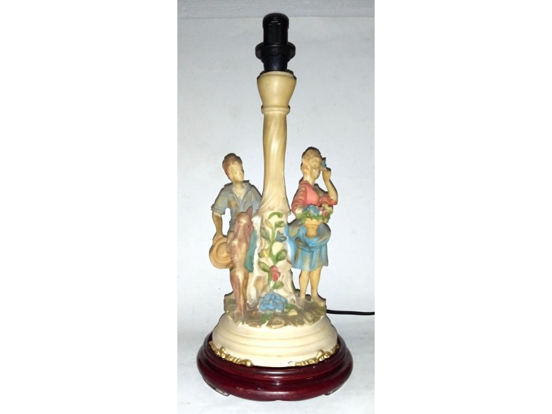 LAMPA - STARI ALABASTER 60-te god, P.V. 39cm