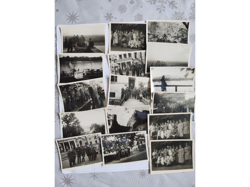 JNA DELEGACIJA JUGOSLAVIJA LOT FOTOGRAFIJA