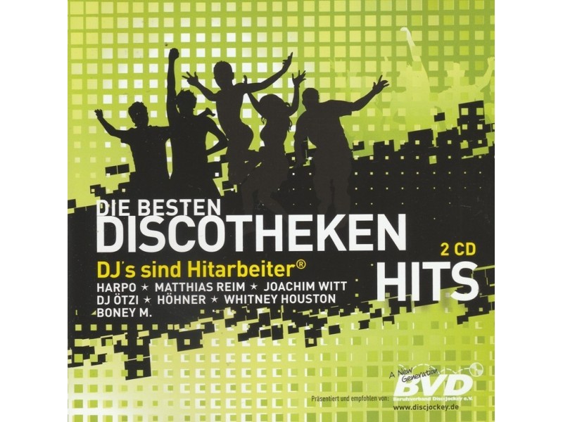 Various – Die Besten Discotheken Hits (DJ's Sind..)2CD