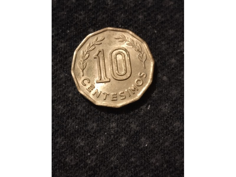 10 centesimos 1977 urugvaj