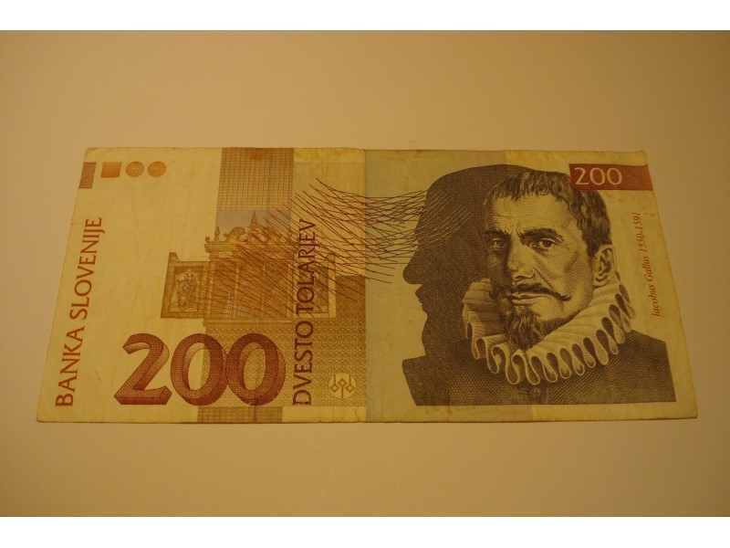 SLOVENIJA - 200 TOLARA - 1997