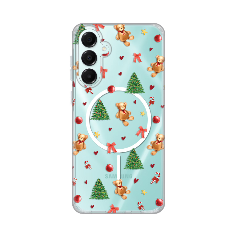 Zastitna maska (futrola) print Magsafe - Samsung A165F Galaxy A16 Merry Bear