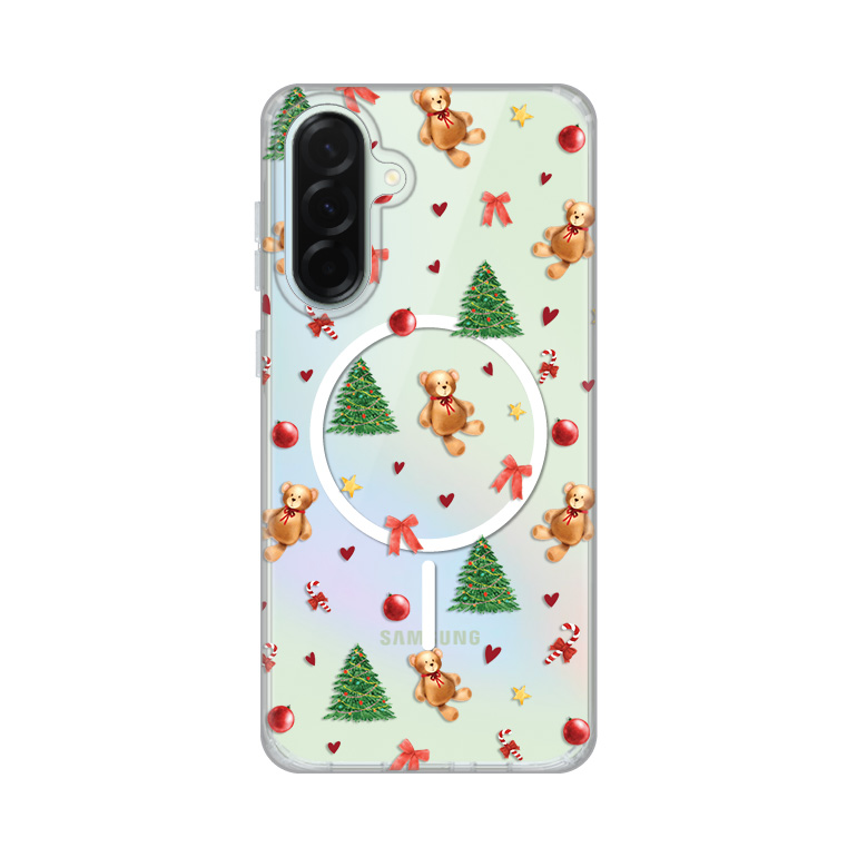 Zastitna maska (futrola) print Magsafe - Samsung A366 Galaxy A36 5G Merry Bear
