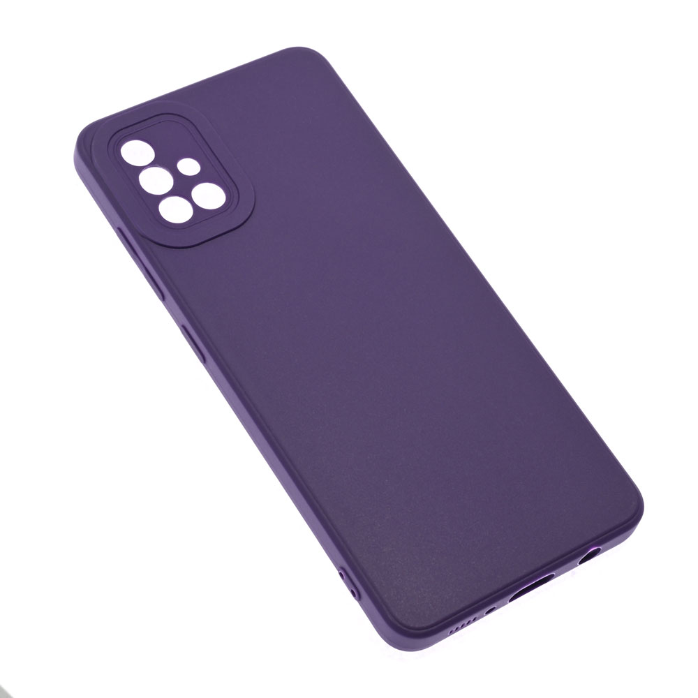 Zastitna maska (futrola) Teracell Giulietta - Samsung A515F Galaxy A51 mat tamno ljubicasta