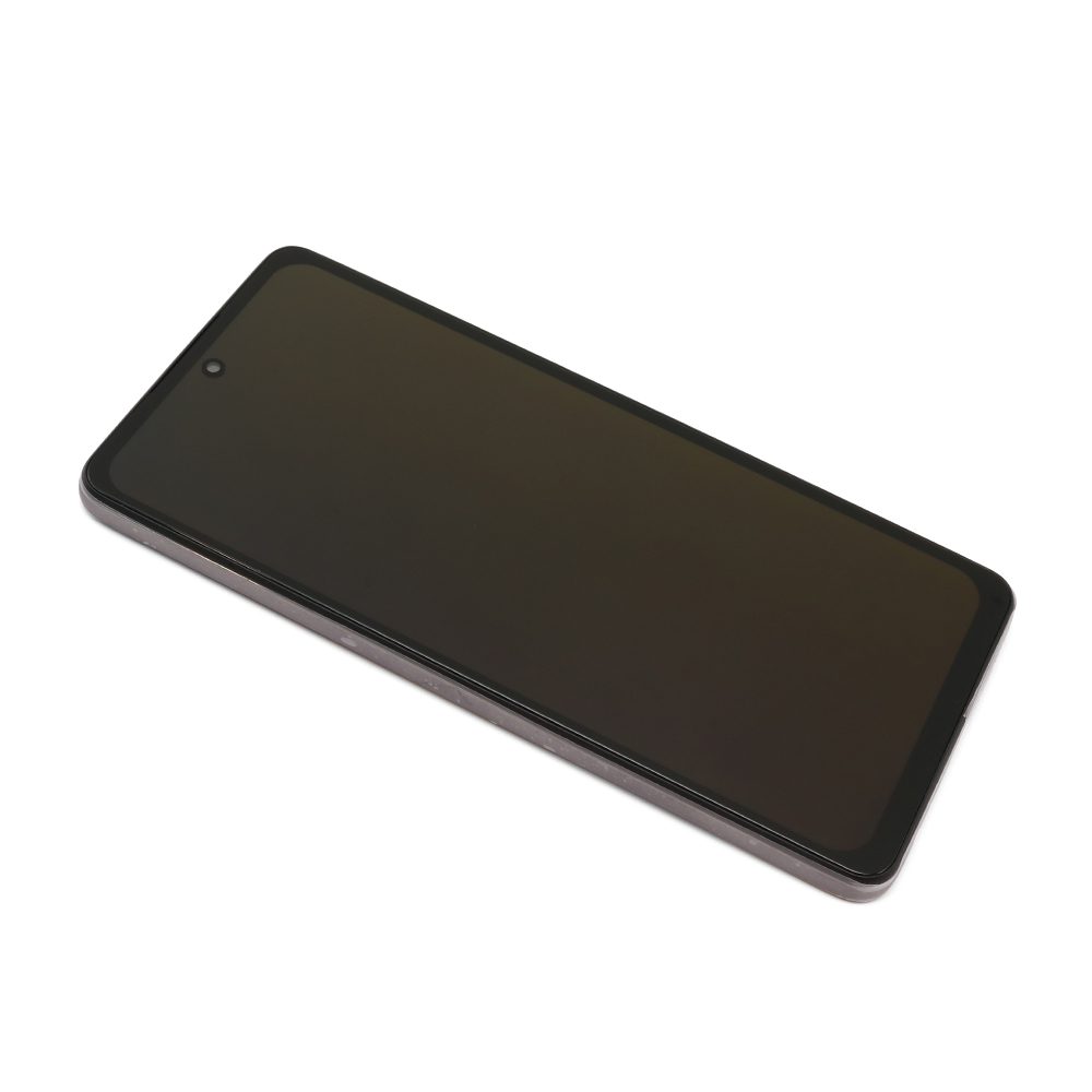 LCD displej (ekran) - Samsung A525F/A526B Galaxy A52 4G/5G + Touch screen + okvir crni OLED (MS)