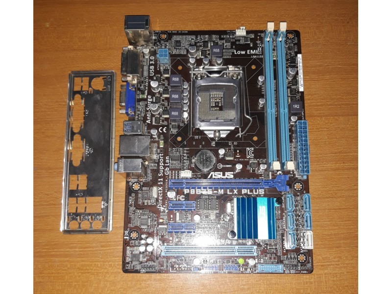Asus P8B75-M LX Plus, socket 1155