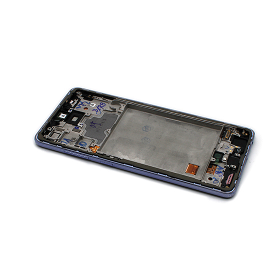LCD displej (ekran) - Samsung A725F/A726B Galaxy A72 4G/5G + Touch screen + okvir violet Full ORG EU (GH82-25624C/25463C/25460C/25849C) (MS)