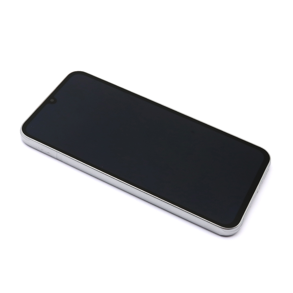 LCD displej (ekran) - Samsung Galaxy A34 5G 5G + Touch screen + okvir silver Full ORG (GH82-31200B/31201B) (MS)