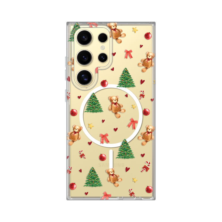 Zastitna maska (futrola) print Magsafe - Samsung Galaxy S23 Ultra Merry Bear