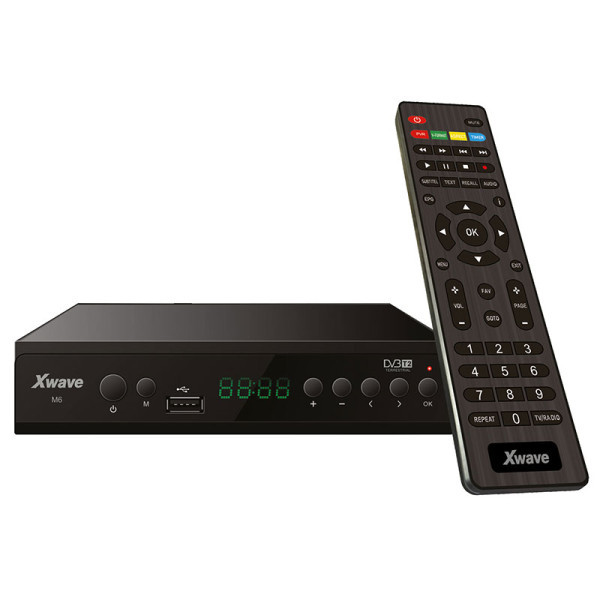XWAVE M6 DVB-T2 Set Top Box