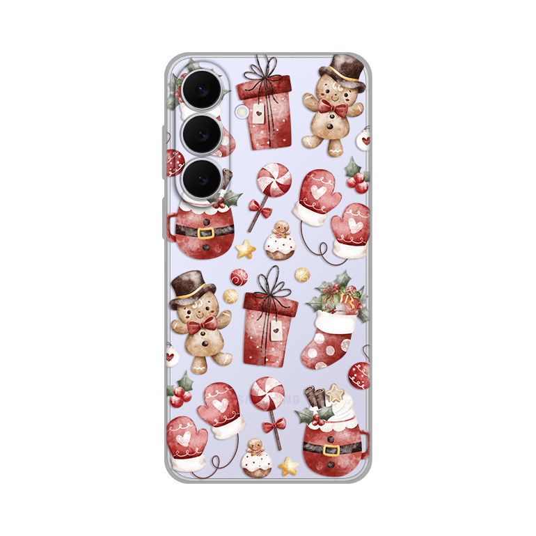 Zastitna ultra tanka (skin) maska / futrola PRINT - Samsung S731B Galaxy S25 Fe Cozy Christmas