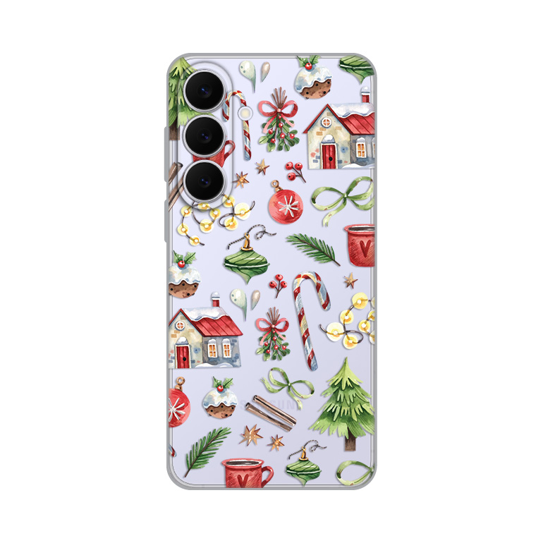Zastitna ultra tanka (skin) maska / futrola PRINT - Samsung S731B Galaxy S25 Fe Winter Spirit