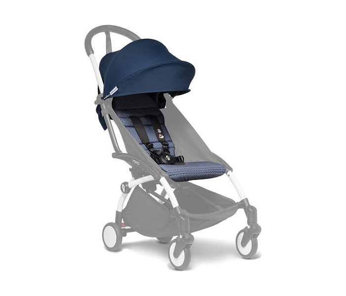 STOKKE YOYO 6+ SET TEKSTIL ZA SEDISTE/TENDA - AF BLUE