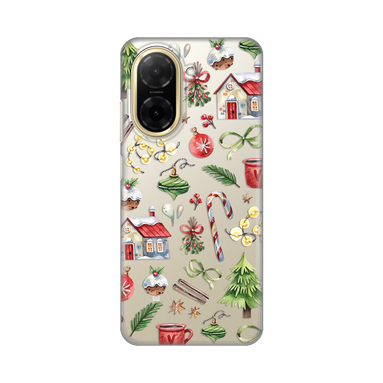 Zastitna ultra tanka (skin) maska / futrola PRINT - Xiaomi Redmi A5(173mm) Winter Spirit