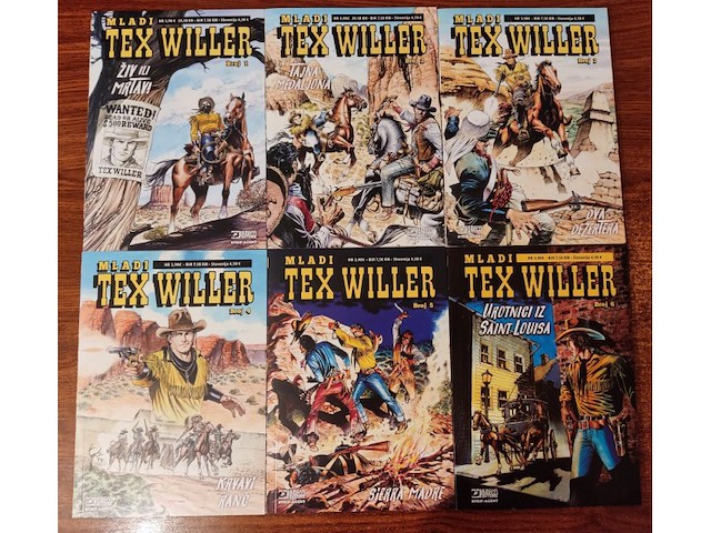 Mladi Tex Willer 1-6