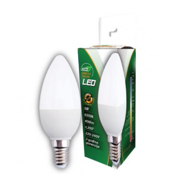 LED SIJALICA E14/5W 3000K ECO