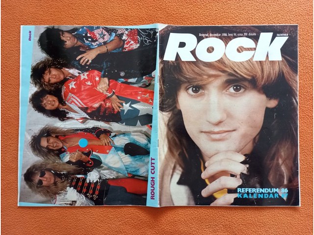 ČASOPIS ROCK! Br. 94 (decembar 1986) + 3 postera