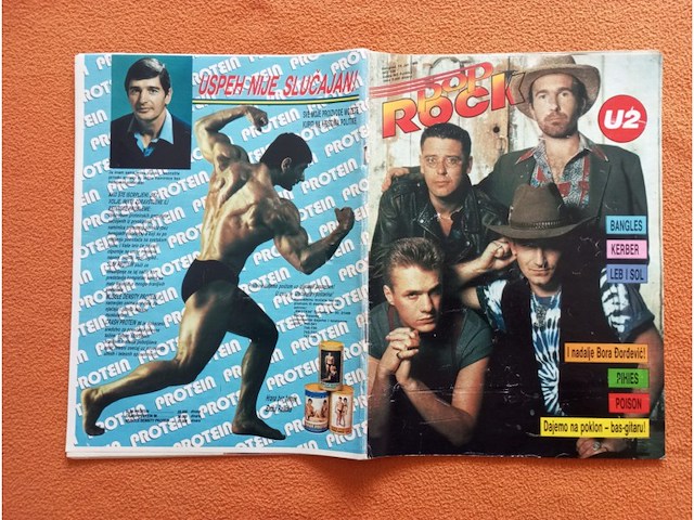 ČASOPIS POP-ROCK Br. 126 (od 14. jun 1989) + dodatak
