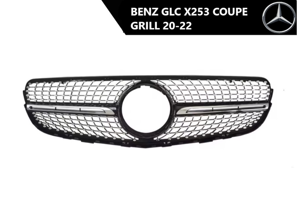 Mercedes GLC x253/c253 coupe prednji grill 20-22 V2