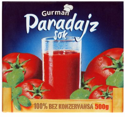 PARADAJZ SOK BLAGI GURMAN 500G