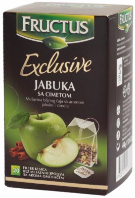 TE ČAJ JABUKA&CIMET EXLUSIVE FRUCTUS 44G