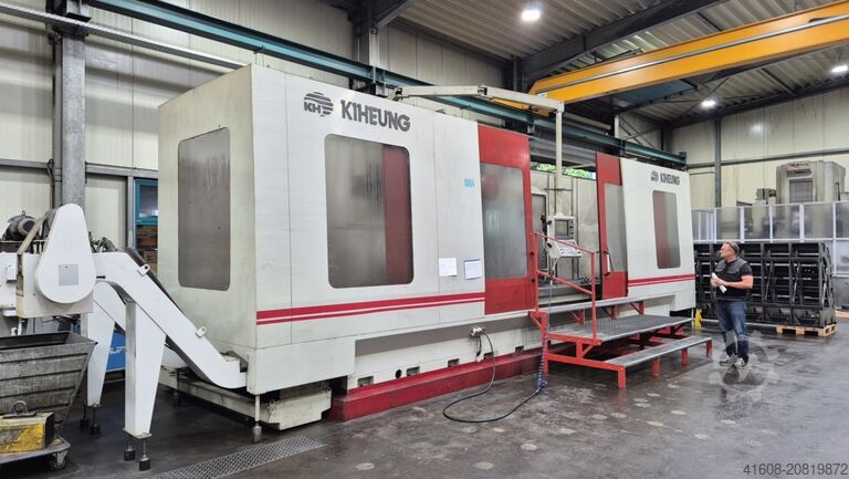 CNC glodalica s ležećim krevetom - univerzalna
KIHEUNG U 1350