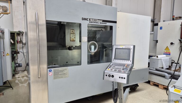CNC obradi centar - vertikalni
DECKEL- MAHO DMG DMC 104 V linear