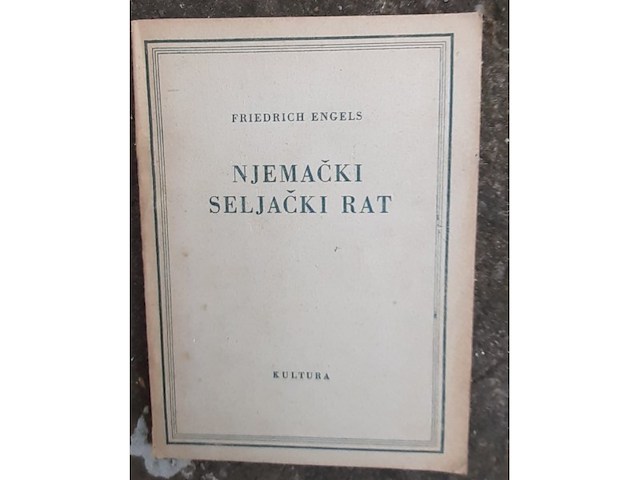 Njemacko seljacka RAT FRIEDRICH ENGELS