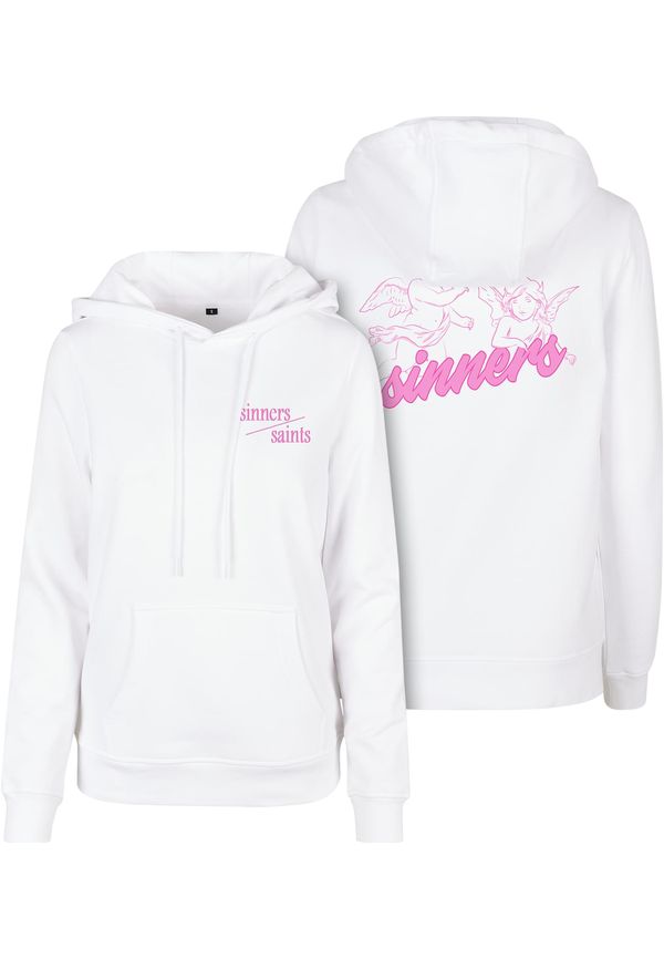 LADIE SINNERS HOODY WHITE