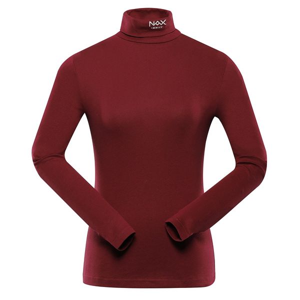 WOMEN'S LONG-SLEEVED TURTLENECK NAX NAX BERWA PORT WINE