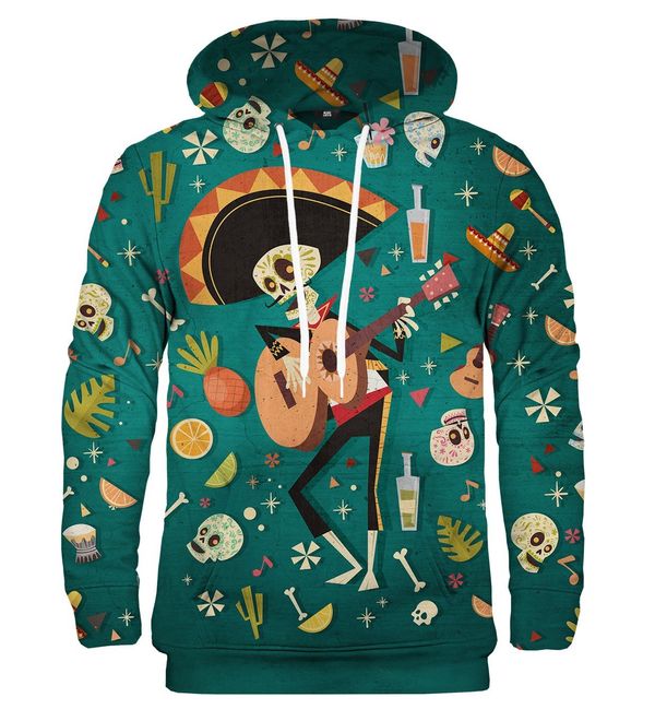 MR. GUGU & MISS GO UNISEX'S HOODIE KANGAROO H-K1388 NAVY BLUE