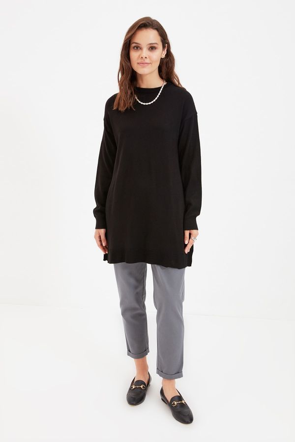 TRENDYOL BLACK KNITWEAR SWEATER