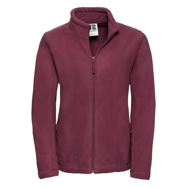 BURGUNDY WOMEN'S FLEECE OUTDOOR FLEECE RUSSELL