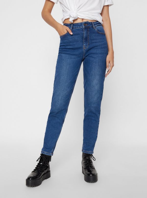BLUE MOM JEANS PIECES KESIA - WOMEN
