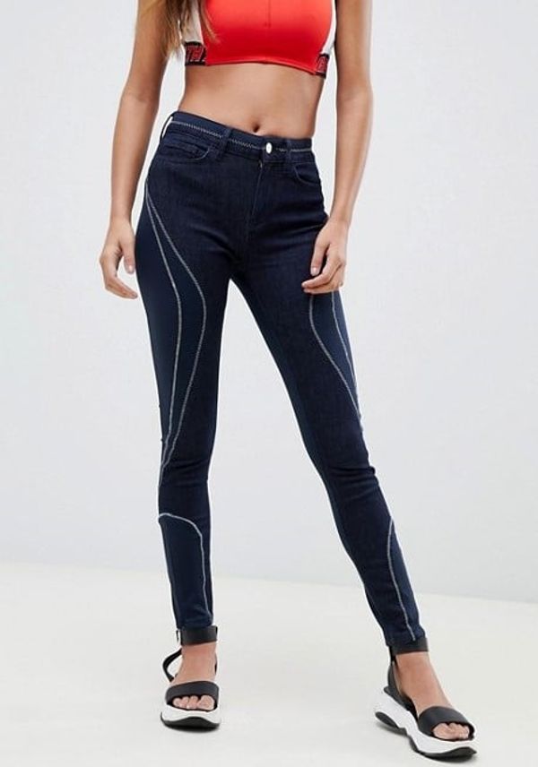 TOMMY HILFIGER JEANS - GIGI HADID VENICE HW BLUE