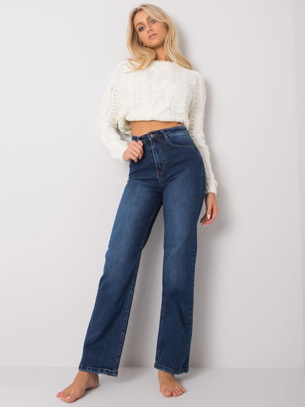 BLUE MOM JEANS