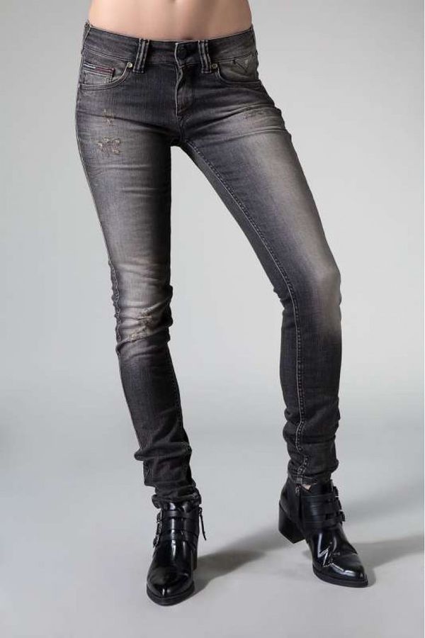 TOMMY HILFIGER JEANS - SOPHIE SKINNY HBSTD - GREY