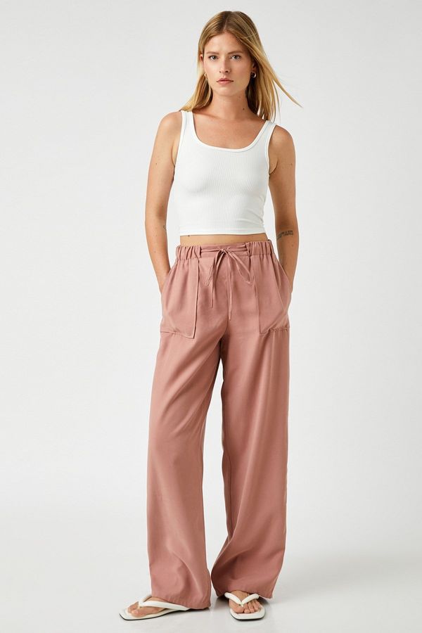 KOTON WOMEN'S ROSE TROUSERS